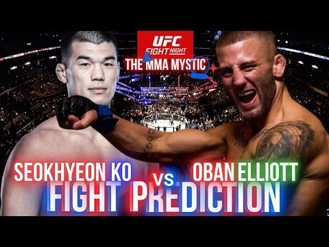 Seokhyeon Ko vs Oban Elliott UFC Prediction – Can the ‘Korean Tyson’ Shock the Welsh Gangster?"