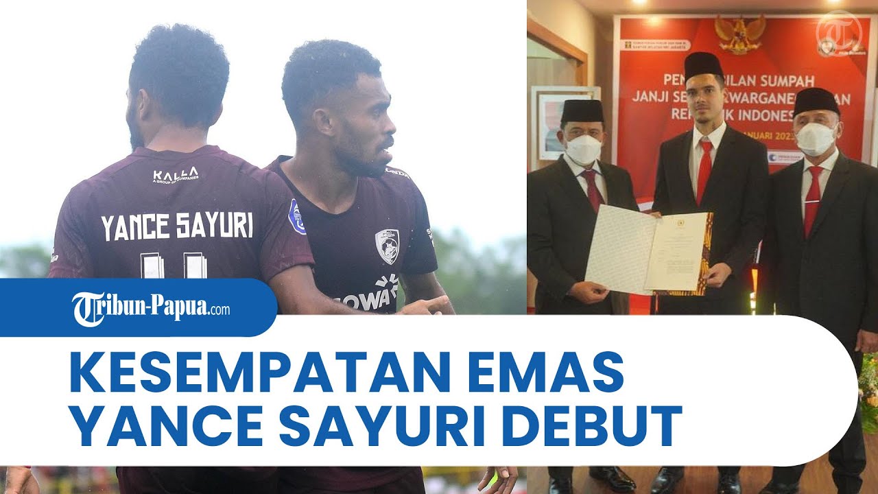 Shayne Pattynama Belum Bisa Gabung, Kesempatan Emas Yance Sayuri Debut ... Shayne Pattynama Belum Bisa Gabung, Kesempatan Emas Yance Sayuri Debut ...