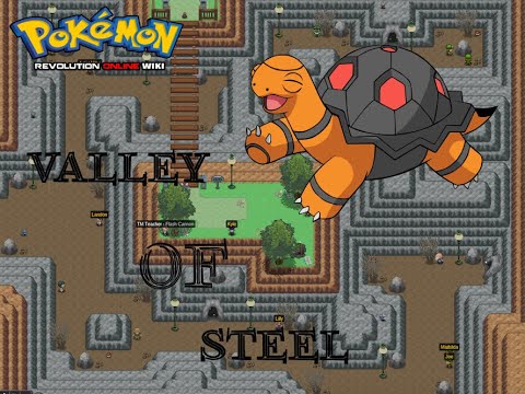 Pokemon Revolution Online [PRO] Valley of Steel | Unlock Steven (Boss) | Blue L.A