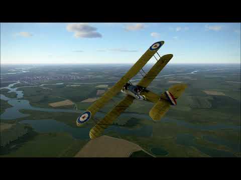 Airco D.H.4 vecicle column attack IL-2 Flying Circus