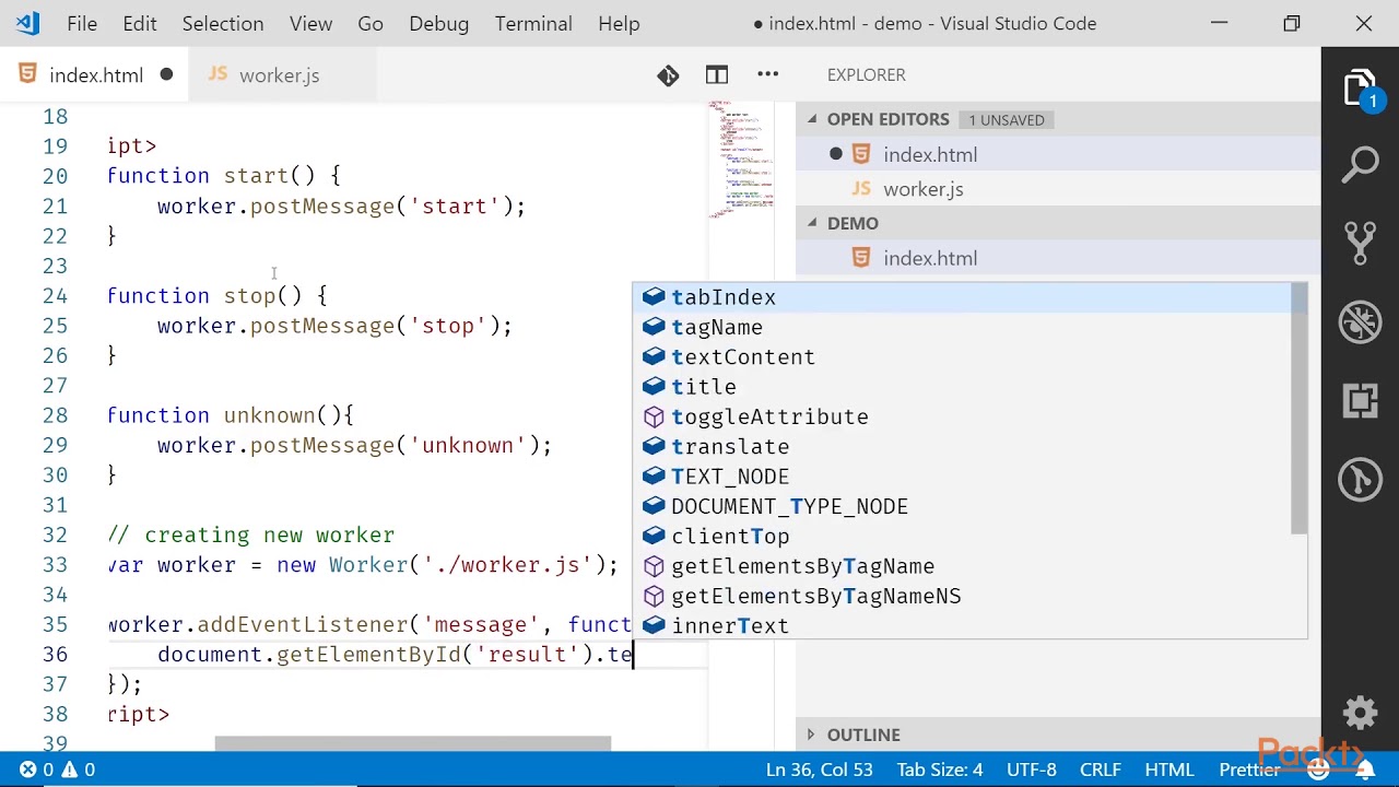 Cracking the Coding Interview:   Problem No. 1 – Solution for Web Workers | packtpub.com
