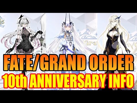 Fate/Grand Order Fes 2025 10th Anniversary NEW INFORMATION!!