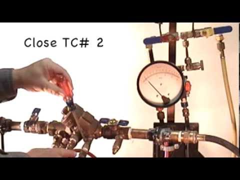 Double Check Valve Assembly - Field Test