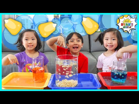 Dancing Corn Easy DIY Science Experiments for kids to do at home!!