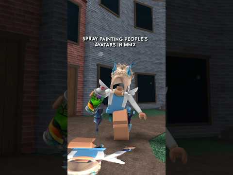 Spray painting peopleβs avatars Part 2!!