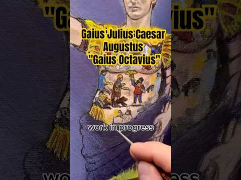 Gaius Julius Caesar Augustus "Gaius Octavius"(commissioned work)-WIP part 2 #oiloncanvas #gaius