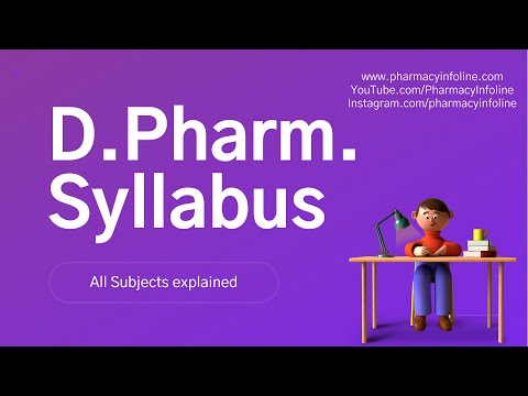 D pharmacy syllabus, d pharma new syllabus, msbte pharmacy syllabus, d pharm 1st year syllabus, PCI