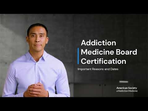 Addiction Medicine Board Certification