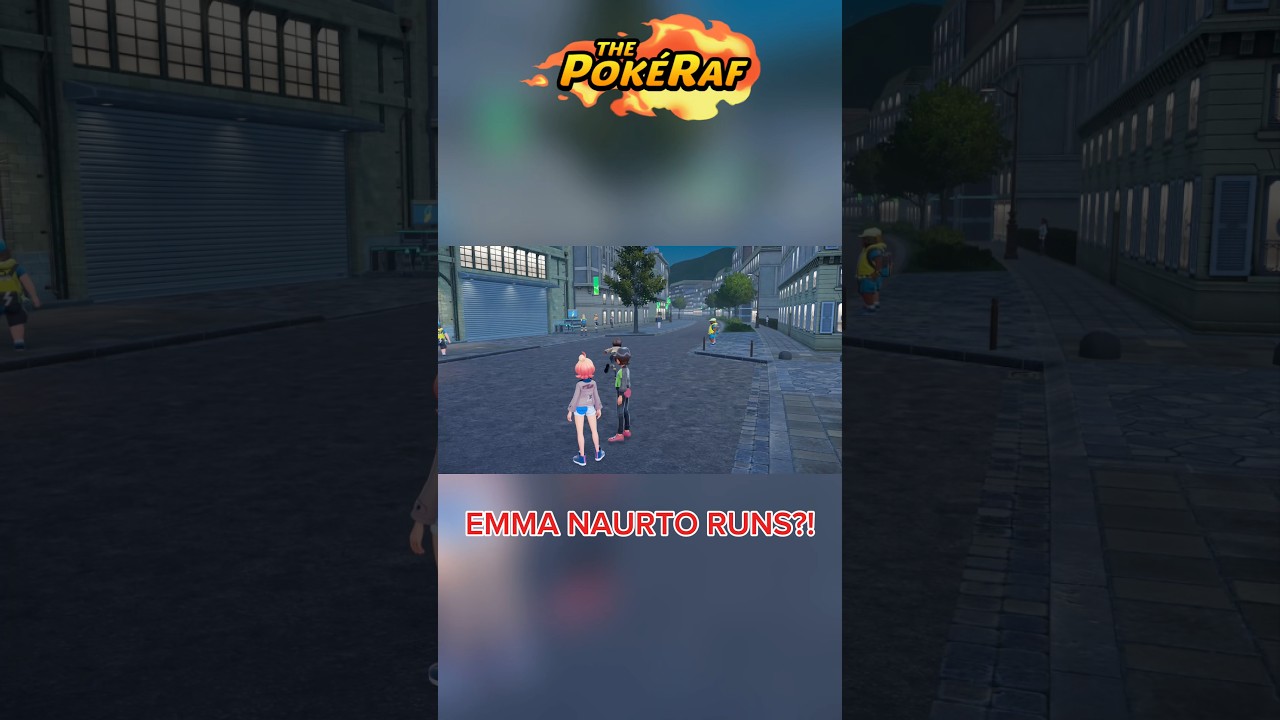 EMMA NAURTO RUNS?! 😂 #pokemon #pokemonlegendsza #pokemonlegends