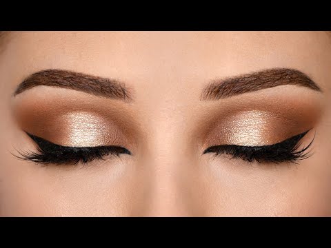 Affordable SOFT BROWN HALO Smokey Eye Makeup Tutorial