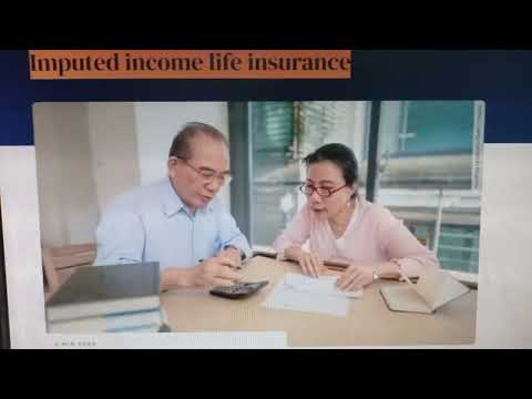 Imputed income life insurance
