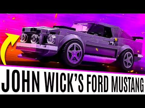 I Built John Wick's Mustang - Because LEGO Never Would!