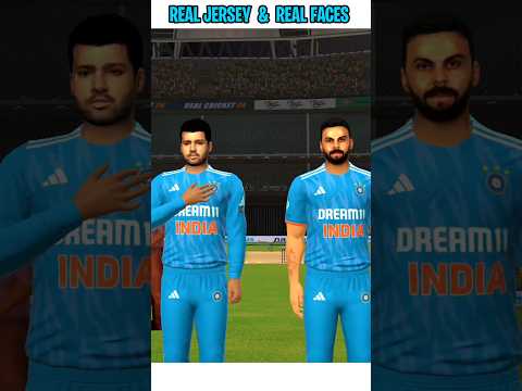 Real Faces & Real Jersey In RC 24 ๐คฉ๐ฅ - Real Cricket 24 #shorts #rc24