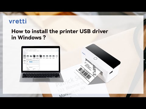 2023 D463B USB driver installation and printing samples on Windows.