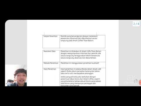 Tugas riview jurnal Manajemen Resiko (Universitas ASA Indonesia)