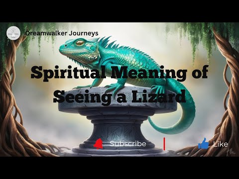 Spiritual Meaning of Seeing a Lizard | Lizard Spiritual Meaning