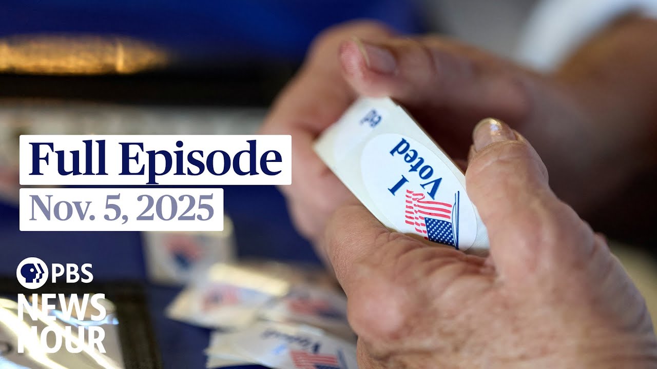 PBS News Hour full episode, Nov. 5, 2025