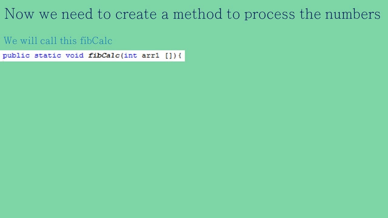KwikCode #2 Fibonacci Sequences - Java Tutorial/Solution (Easy)