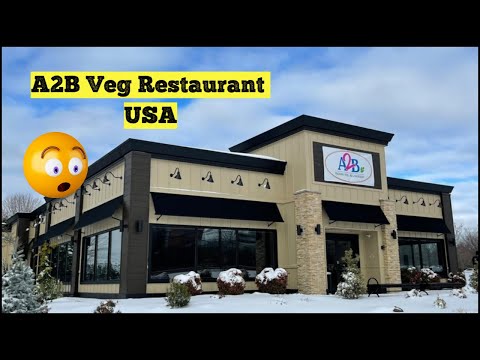 A2B Veg Restaurant in USA - Why you should never calculate $$$ to ₹₹₹