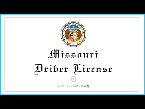 Missouri Driver License - What You need to get started #license #Missouri