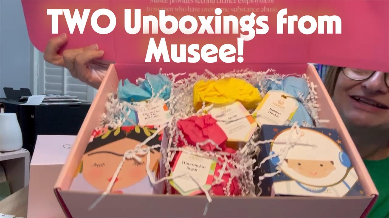 Double the Bliss! Unboxing Two Musee Bath Subscription Boxes!