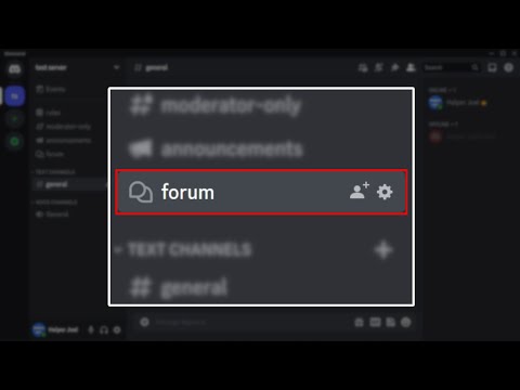 How To Create A Forum Channel On Discord