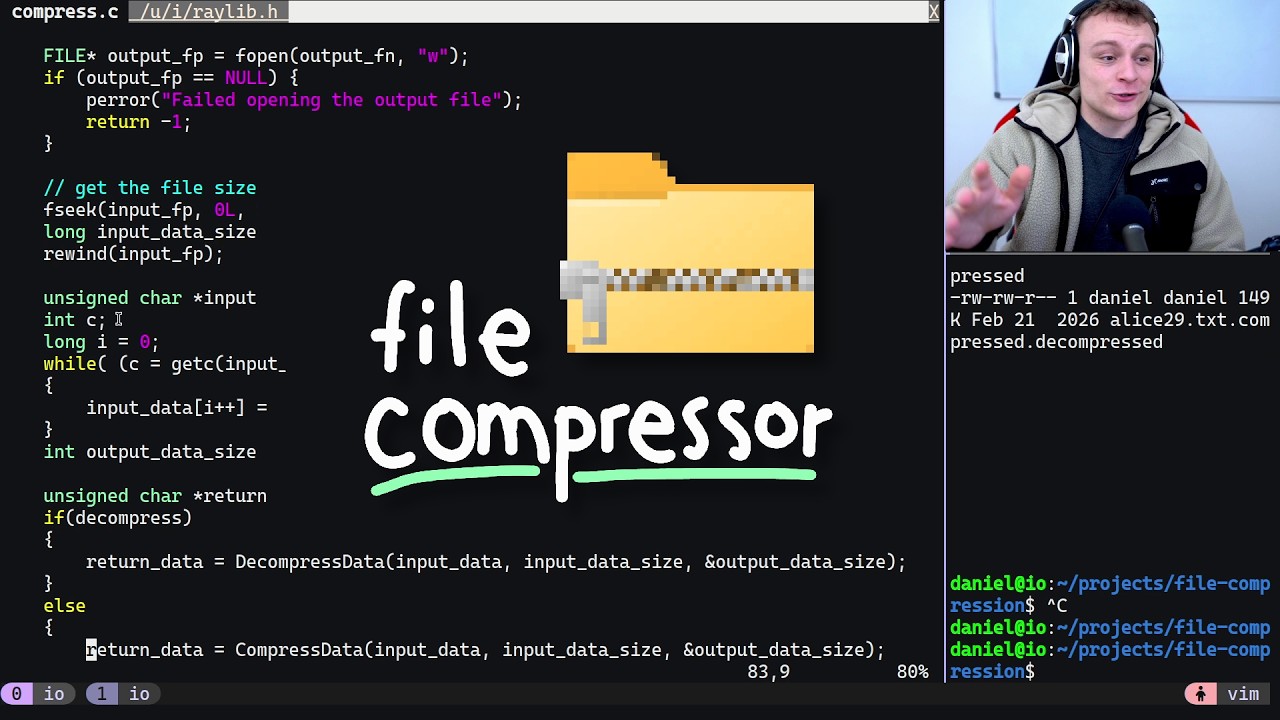 Coding a File Compressor in C