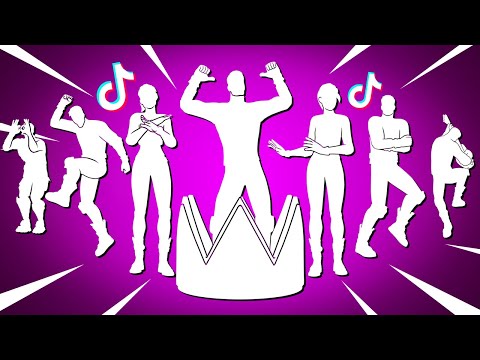 All Fortnite TikTok Dances & Emotes! (Nitro Fueled, Get Griddy, Back On 74, Starlit, Icon Series)