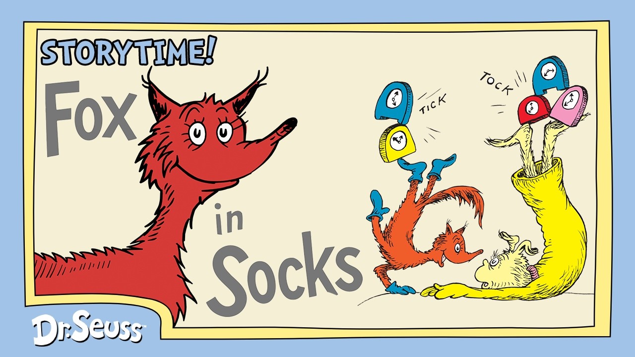 Full Episode: Fox in Socks | Official Animated Read-Along | Storytime | Dr. Seuss