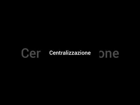 Sinonimi e contrari Centralizzazione #shorts