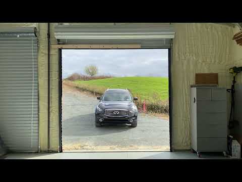 DIY roll up garage door opener