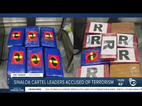 Alleged cartel leaders charged in U.S. with narco-terrorism