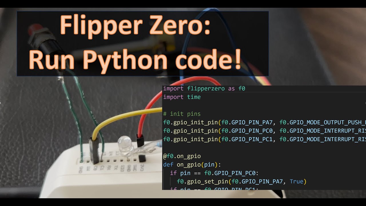 [138] Flipper Zero: Run Python on the Flipper Zero