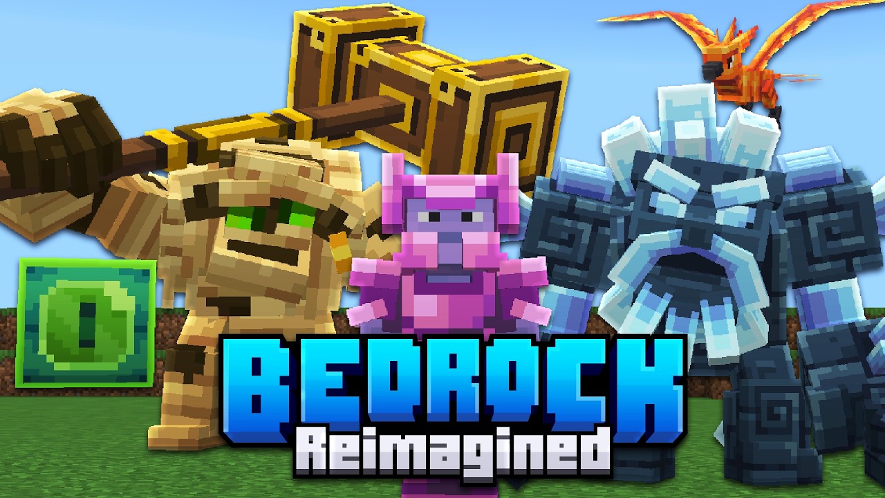 I Played Minecraft Bedrock's Next BIG Mod...