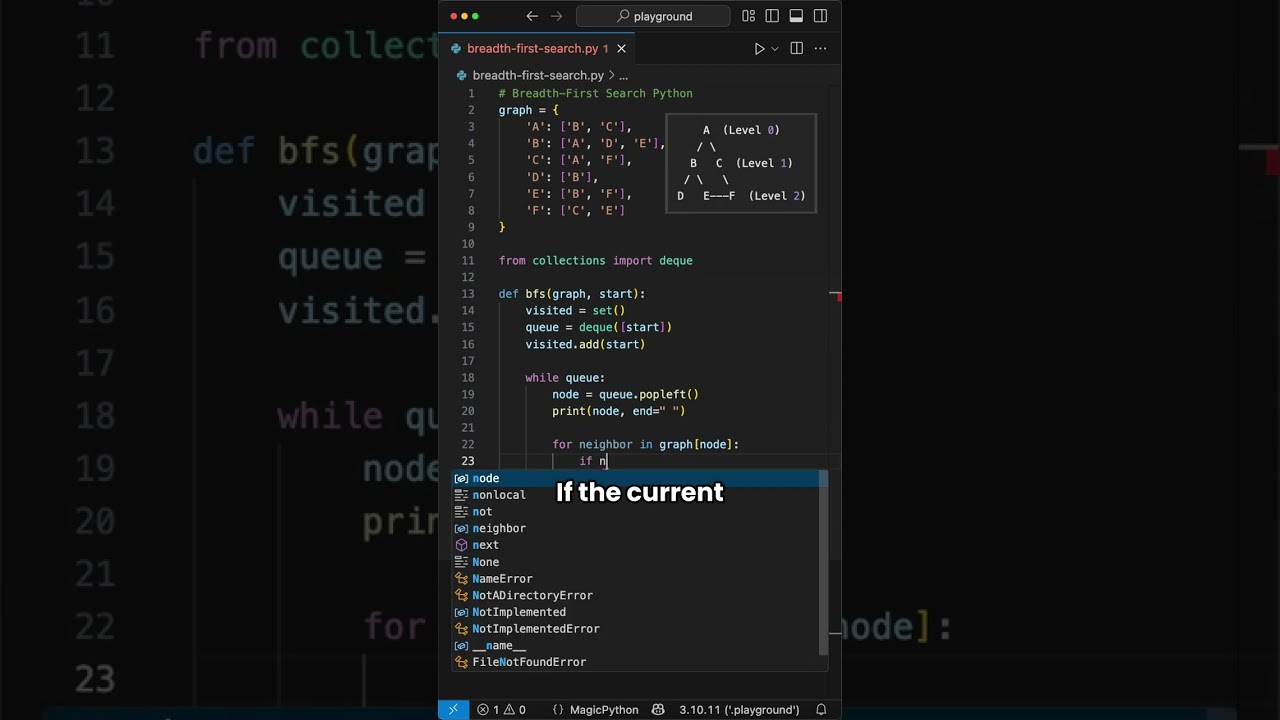 How to Make Breadth-First Search (BFS) in Python Super Easy!