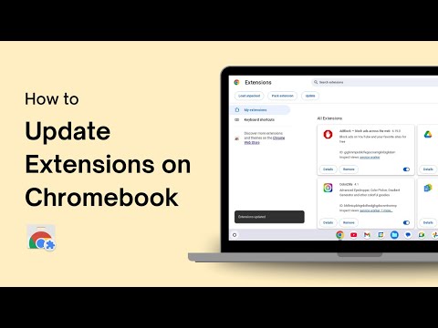 How to Update Extensions on Chromebook