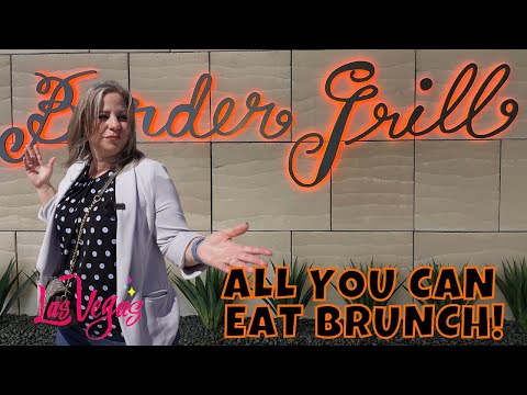Brunch at BORDER GRILL Mandalay Bay Las Vegas! All You Can Eat With Amazing Mexican Food!