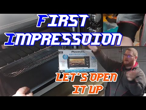 First Impression and Unboxing - PowerXL Air Fryer Grill