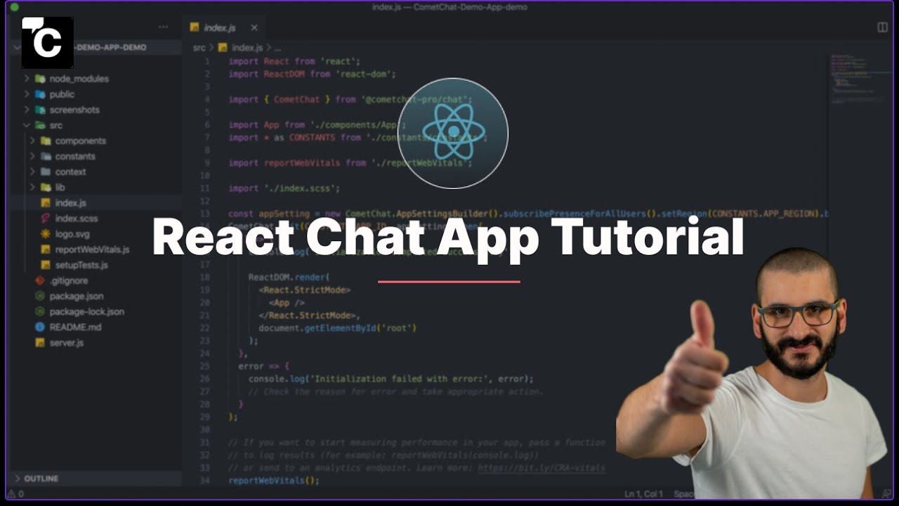 How to Create Chat in React | A React Chat App Tutorial with Eddie Jaoude