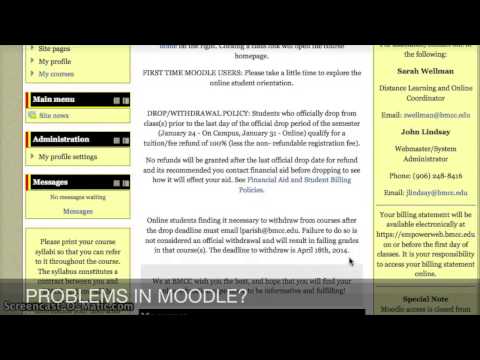 BMCC Online - How Do I get Started