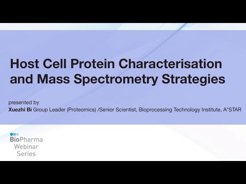 HOST CELL PROTEIN CHARACTERISATION AND MASS SPECTROMETRY STRATEGIES