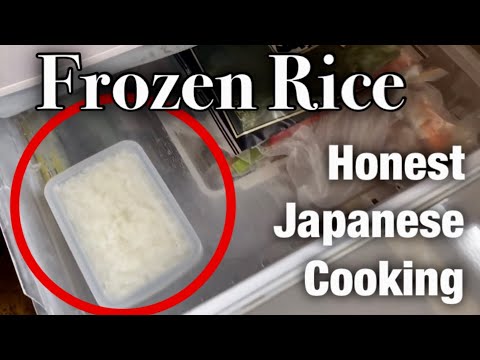 Japanese home kitchen | Freezing Rice