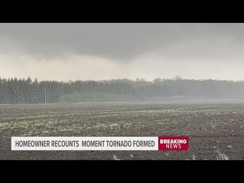 St. Joseph Co. man recounts watching a tornado form near his home