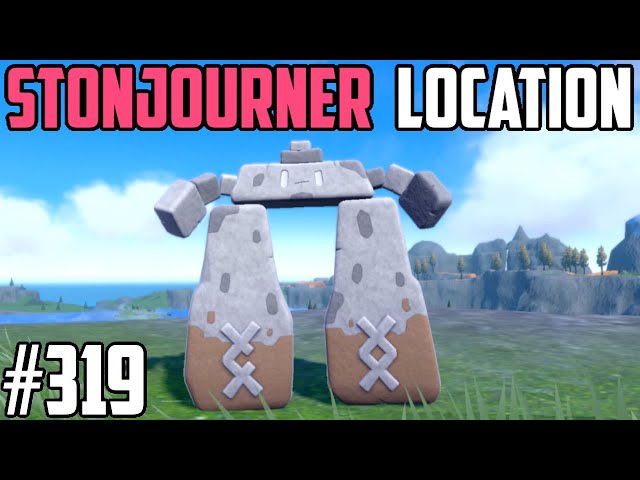 Pokemon Scarlet and Violet: Where to find Stonjourner