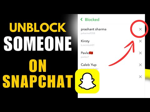 How To UNBLOCK Someone On Snapchat - Full Guide