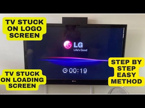 How to Fix Smart TV Stuck on Logo Screen - Samsung, Sony, LG TVs | 100% worked | Proven Methods