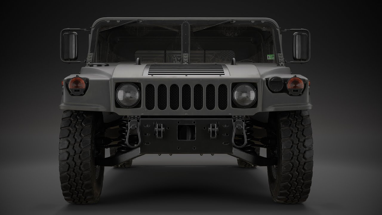 Humvee (HMMWV) 3D Model