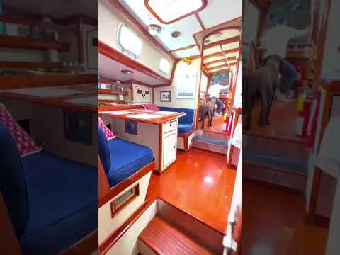 Could you live in this 75 foot sailboat?!
