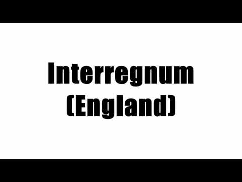 Interregnum (England)