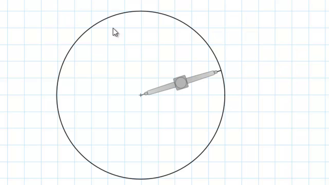 CIRCUNFERENCIAS CONCENTRICAS/ GEOMETRIA (DIBUJO TECNICO)